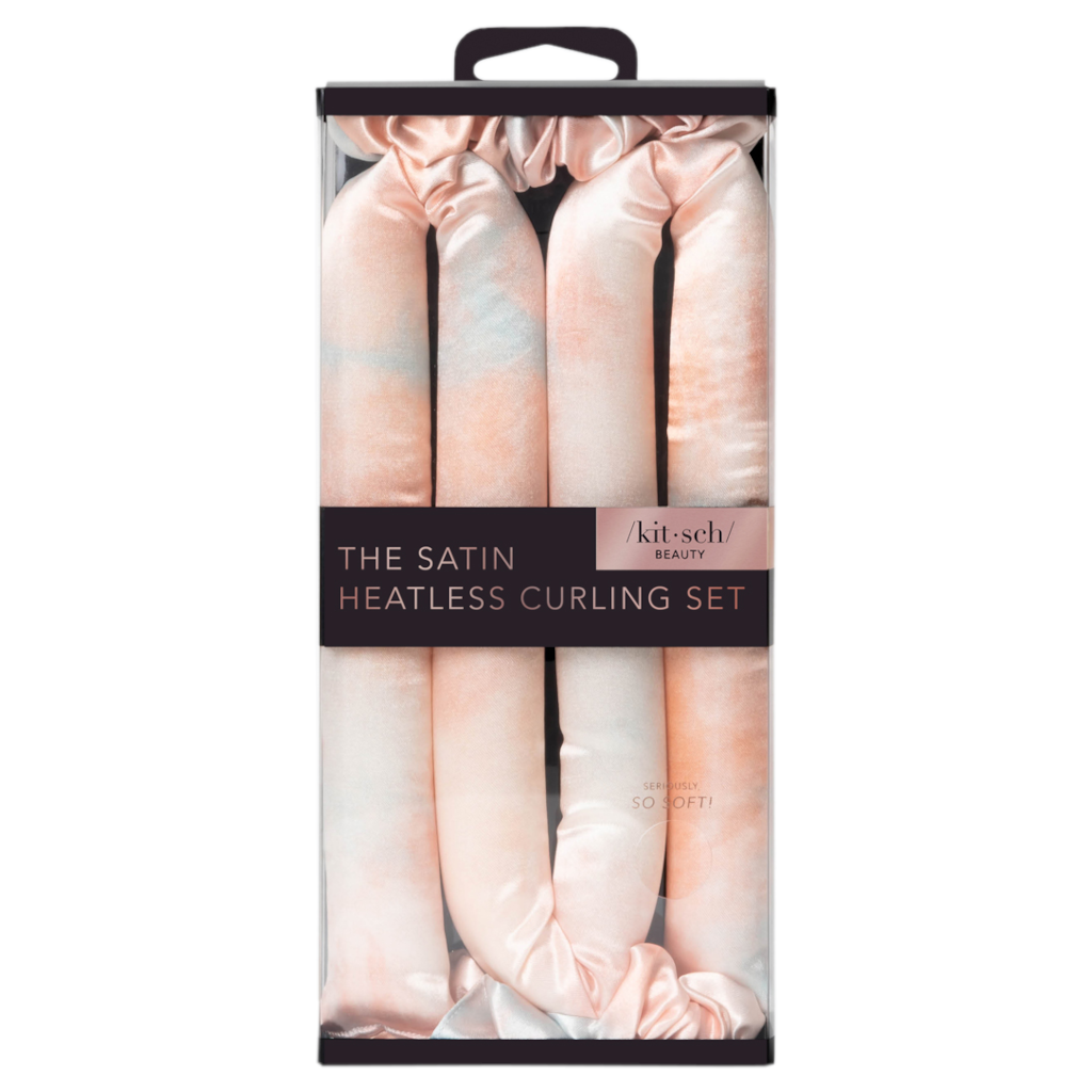 Kitsch Satin Heatless Curling 3 Set: Effortless Waves NZ
