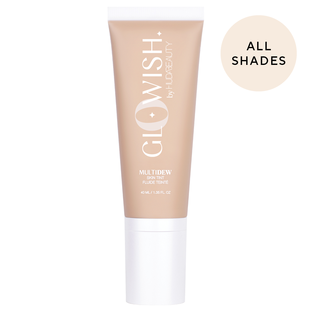 Huda Beauty GloWish Multi Dew Skin Tint Foundation 40ml NZ | Adore Beauty