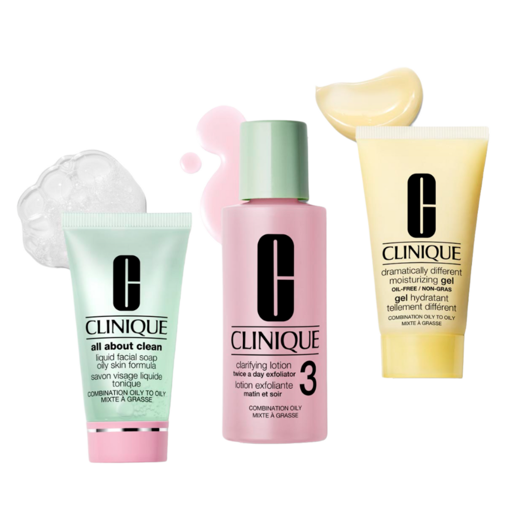 Clinique Skin School Supplies Cleanser Refresher Course 3 Step Skin