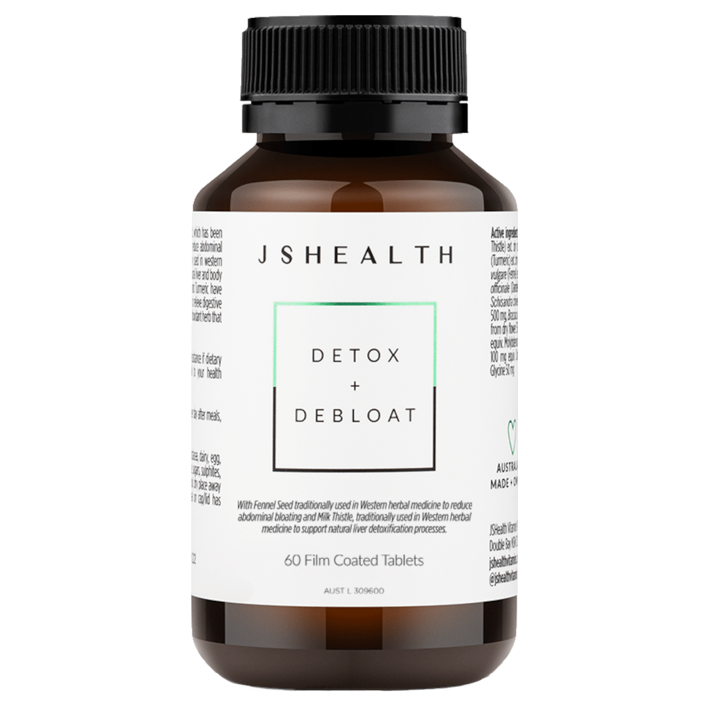 JSHEALTH Detox + Debloat - 60 Tablets NZ | Adore Beauty