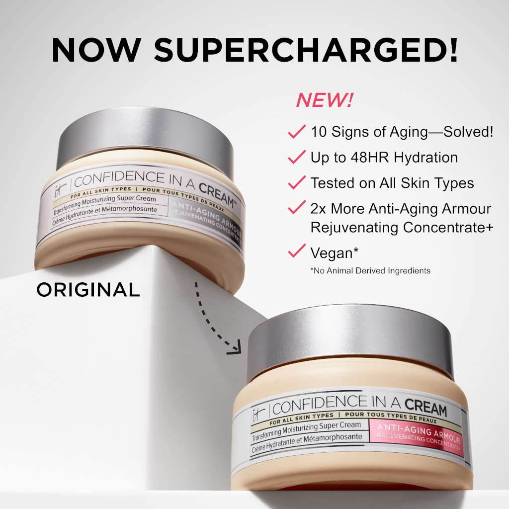 IT Cosmetics Confidence in a Cream Moisturiser 60ml NZ | Adore Beauty