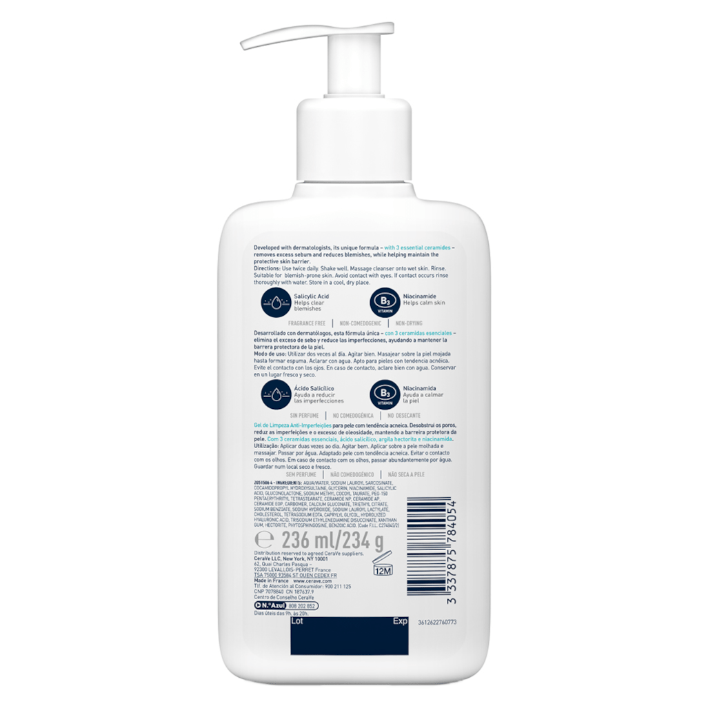 CeraVe Blemish Control Cleanser 236ml NZ | Adore Beauty