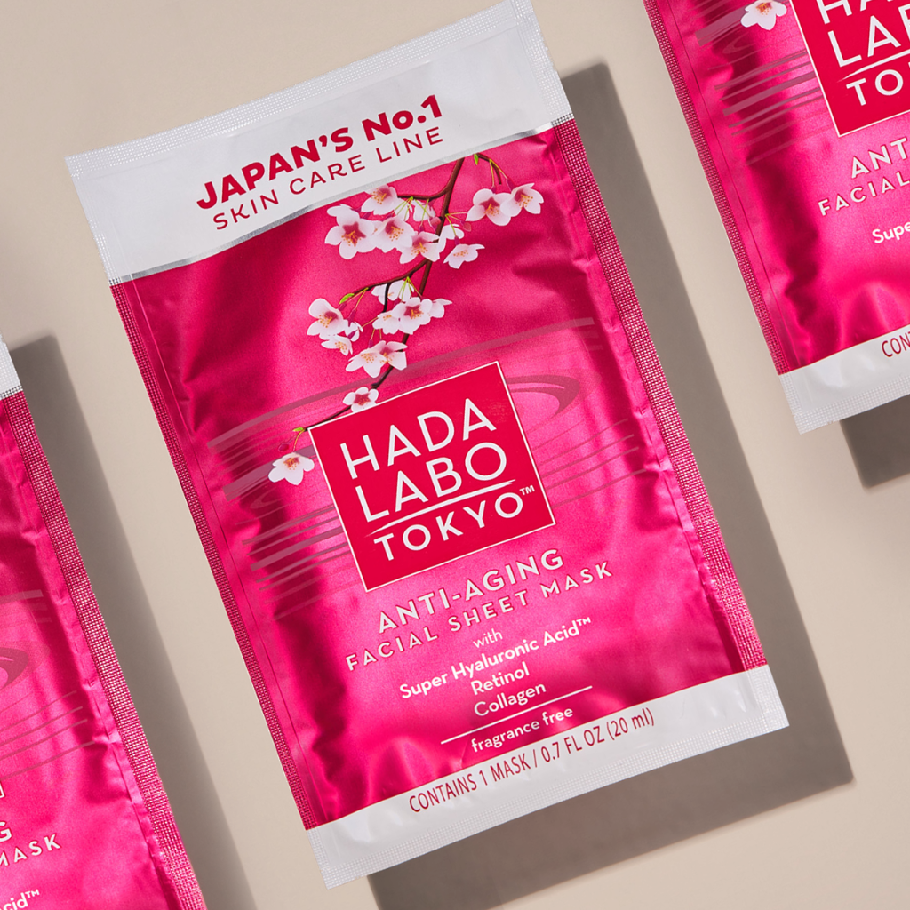 Hada Labo Anti-Aging Sheet Mask in sachet NZ | Adore Beauty