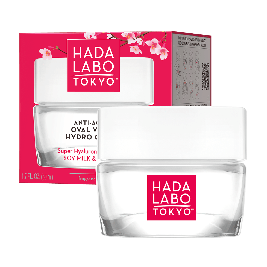 Hada Labo Anti-Ageing Oval V-Lift Hydro Cream 50ml NZ | Adore Beauty