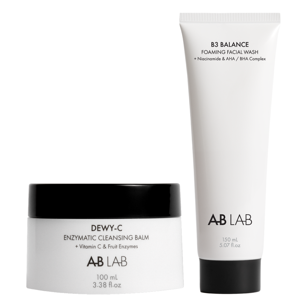 AB LAB by Adore Beauty Oily/Combo Skin Double Cleansing Duo Bundle NZ ...