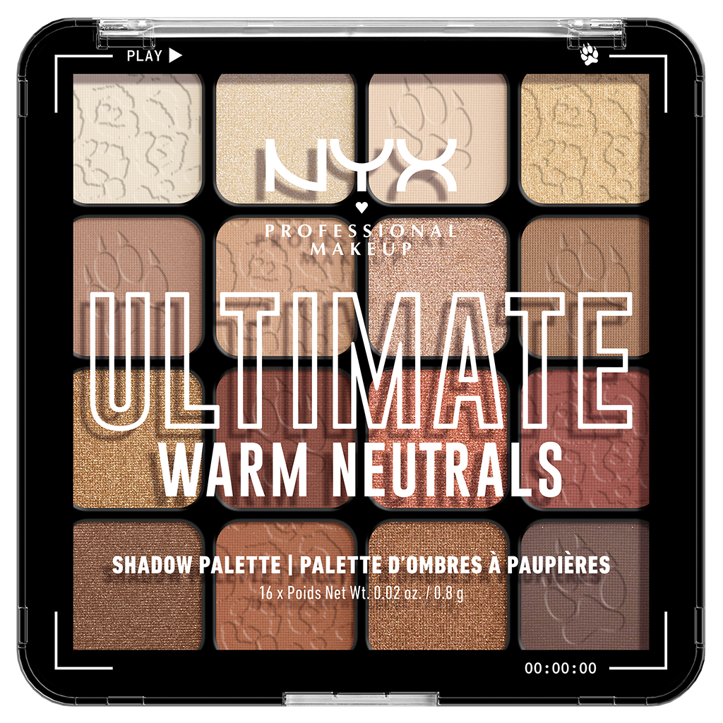 NYX Professional Makeup Ultimate Shadow Palette - Warm Neutrals NZ ...