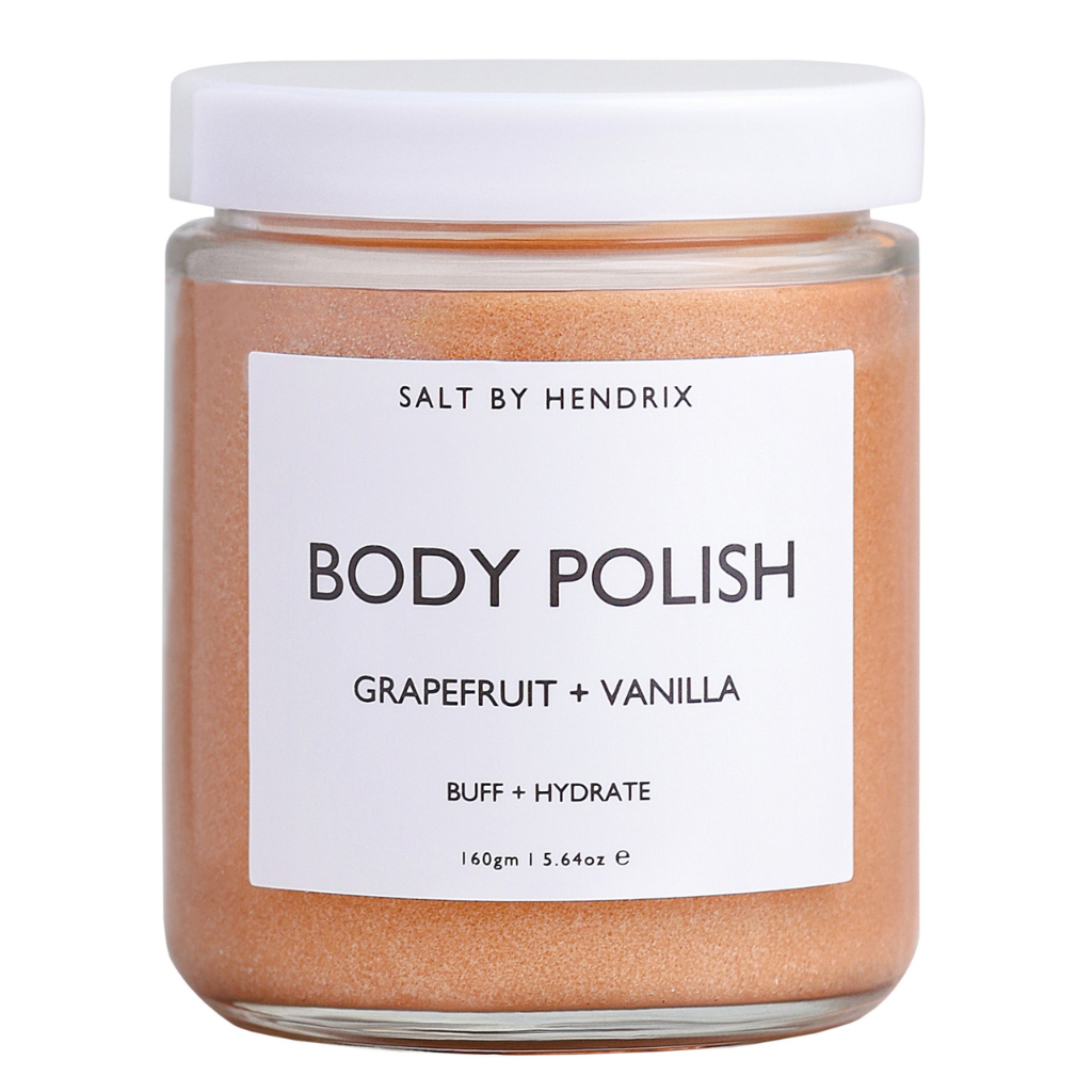 SALT BY HENDRIX Grapefruit + Vanilla Body Polish NZ | Adore Beauty