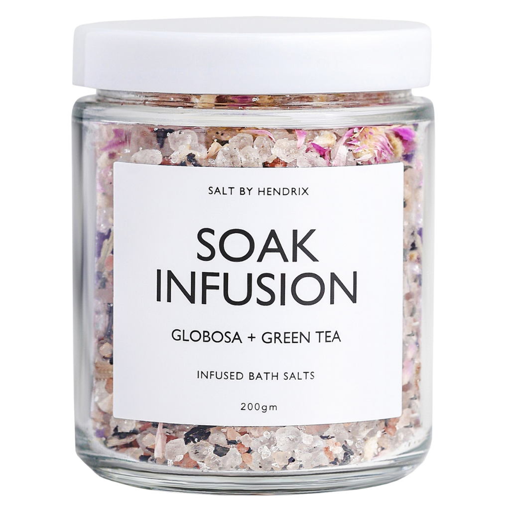 SALT BY HENDRIX Soak Infusion - Globosa + Green Tea NZ | Adore Beauty