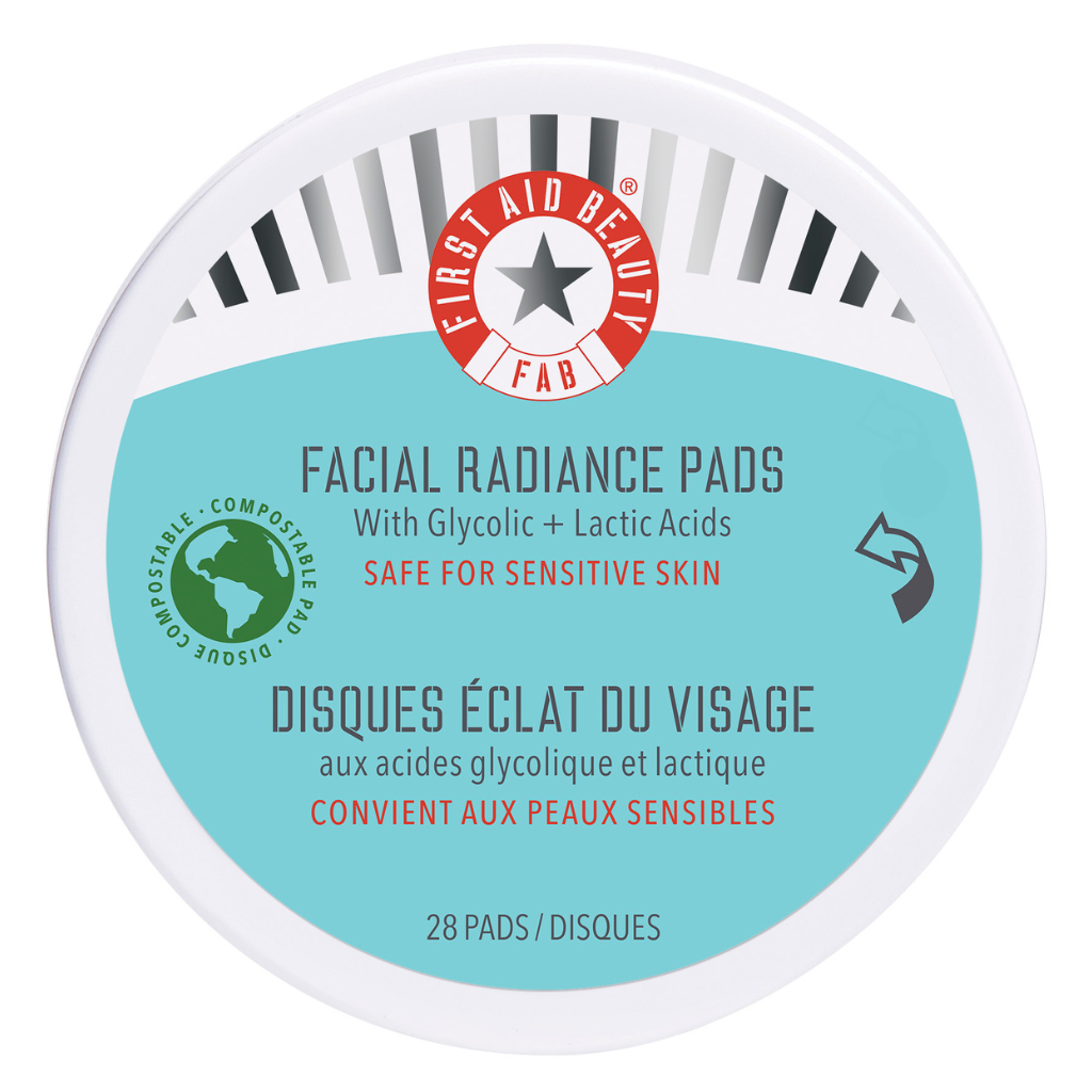 First Aid Beauty Facial Radiance Pads - 28 pads Compostable NZ | Adore ...