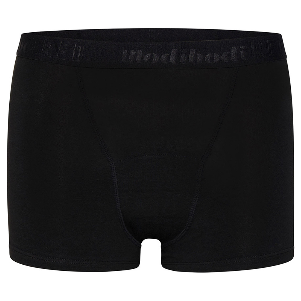 Modibodi Teen Hipster Boyshort Moderate-Heavy Black NZ | Adore Beauty