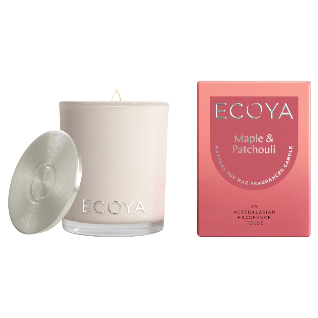ECOYA Maple & Patchouli Mini Madison Candle 80g NZ | Adore Beauty
