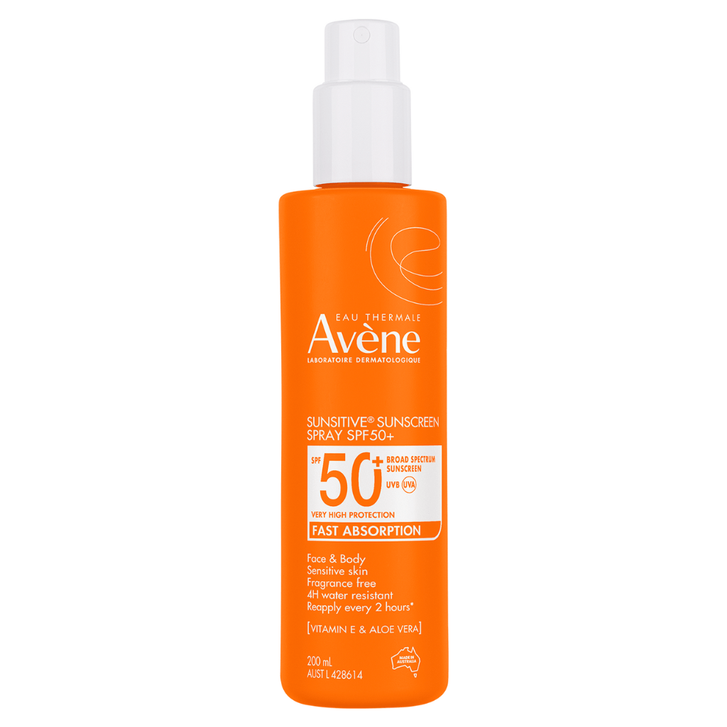 Avène Sunsitive® Sunscreen Spray Spf 50+ 200ml NZ | Adore Beauty