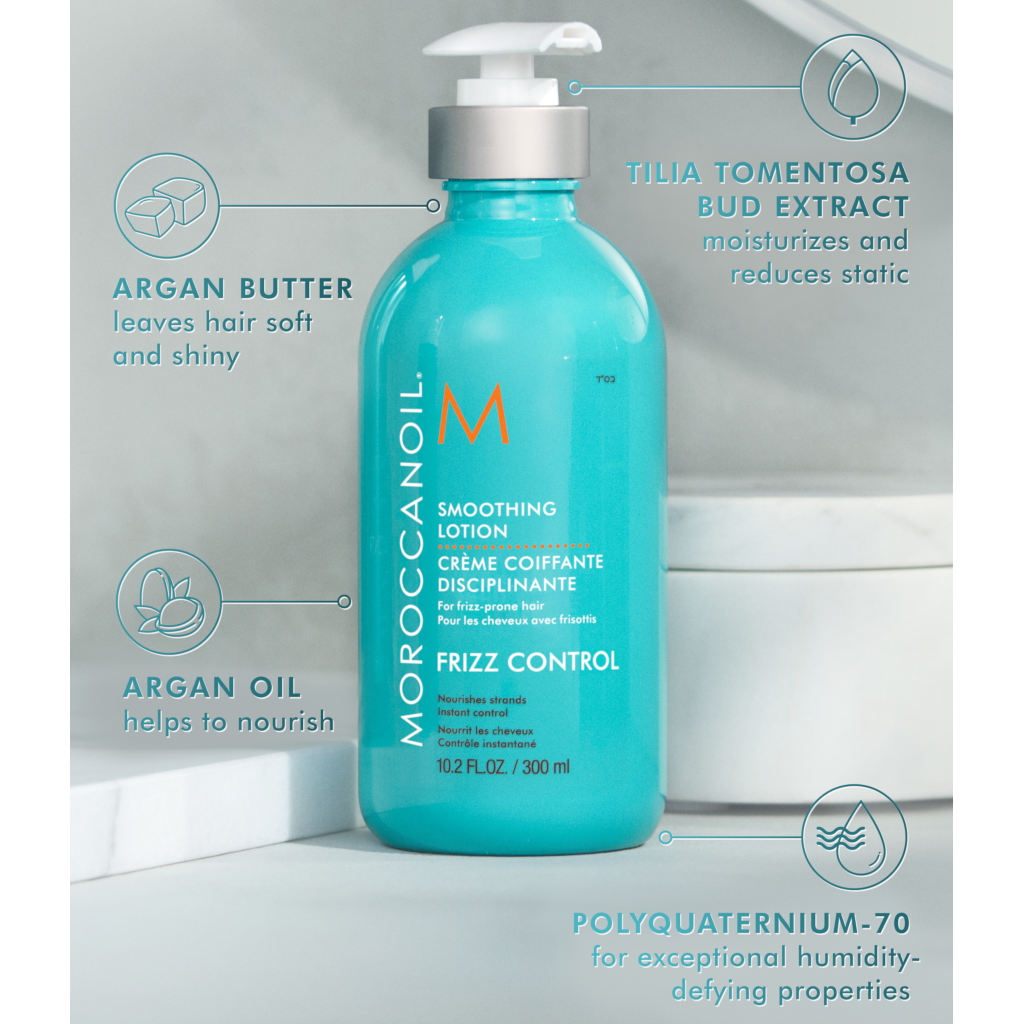 Moroccanoil Frizz Control Smoothing Lotion 300ml NZ | Adore Beauty