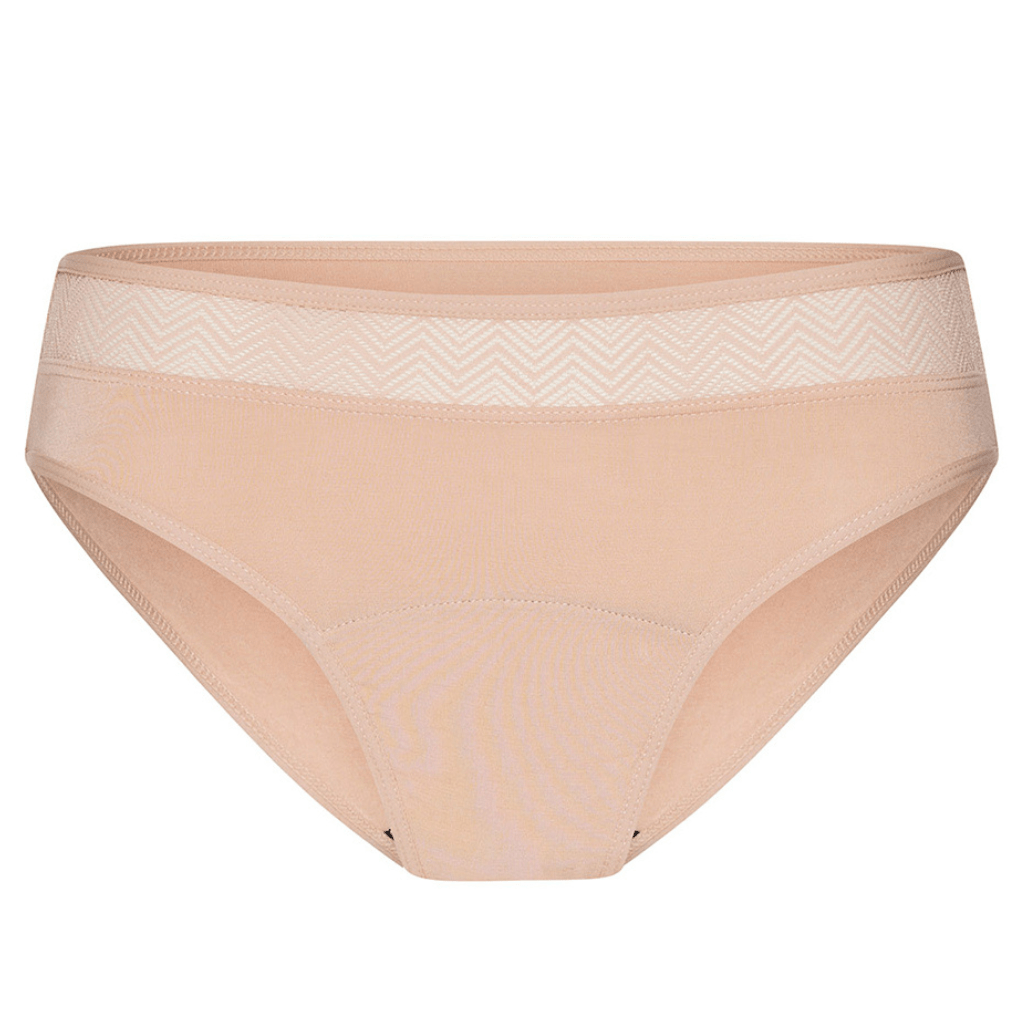 Modibodi Sensual Bikini Light-Moderate Beige NZ | Adore Beauty