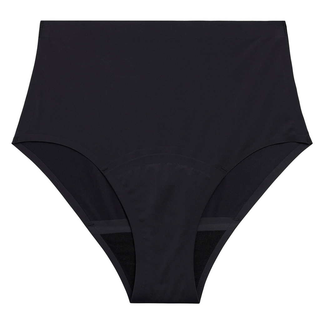 Modibodi Seamfree Full Brief Moderate-Heavy Black NZ | Adore Beauty