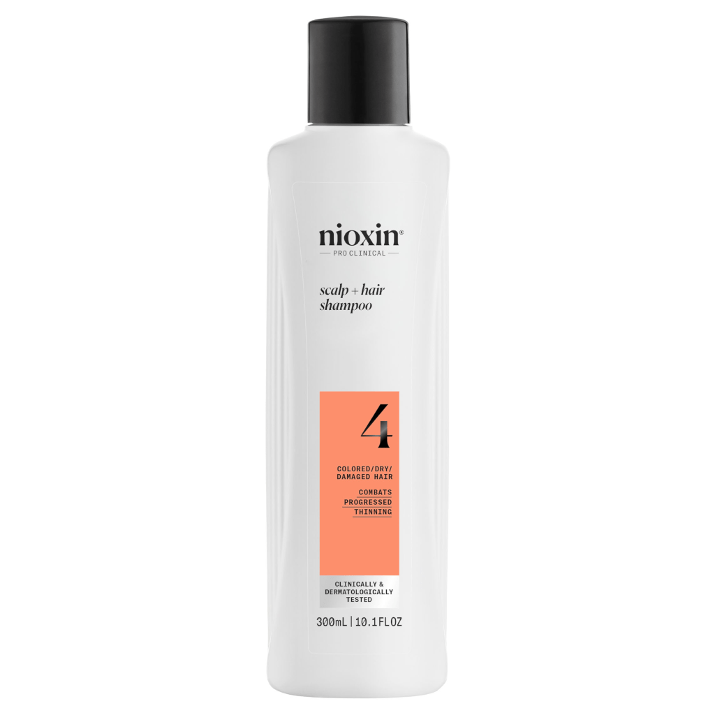 Nioxin System 4 Scalp + Hair Shampoo - Hair Thickening Shampoo For ...