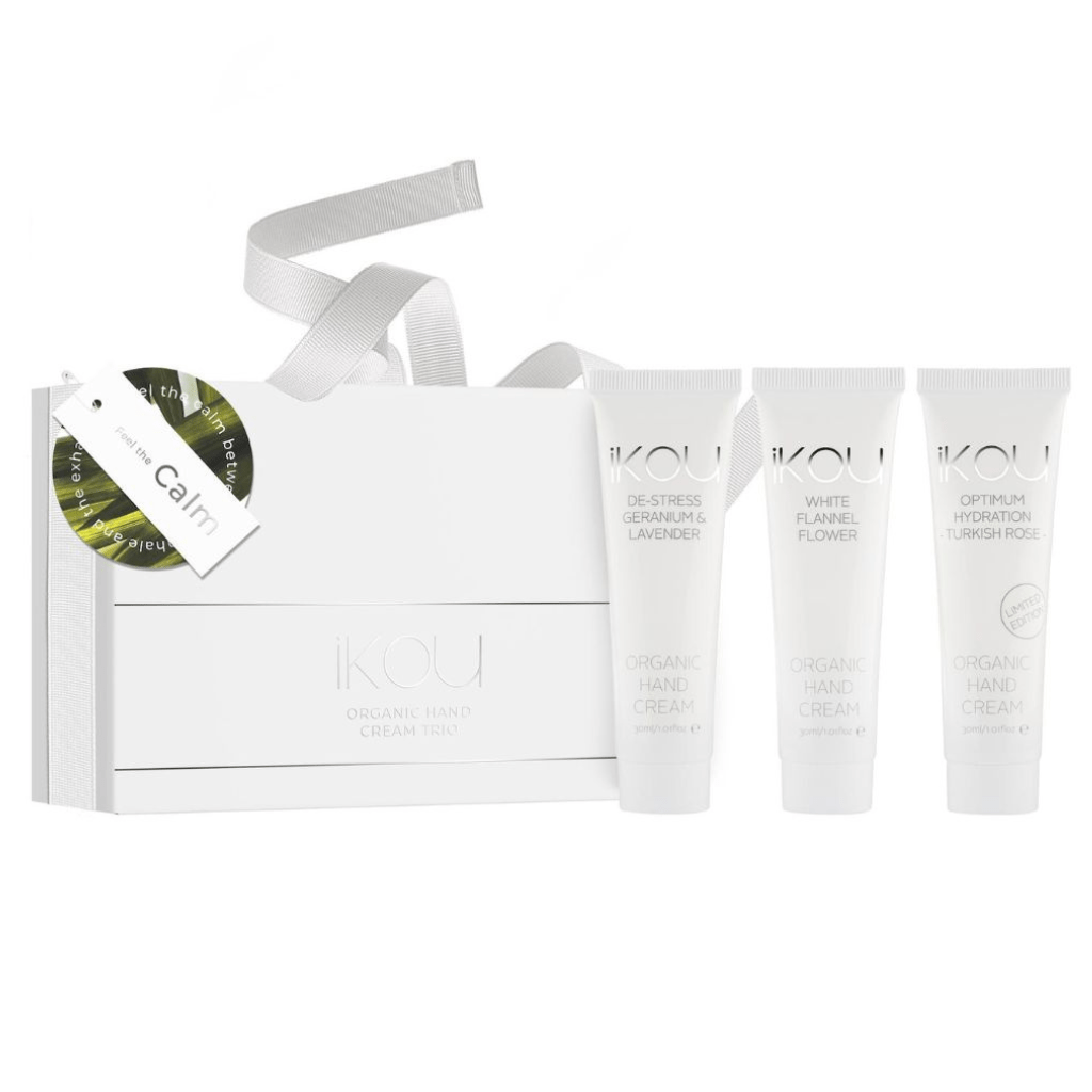 IKOU Organic Hand Cream Trio NZ | Adore Beauty