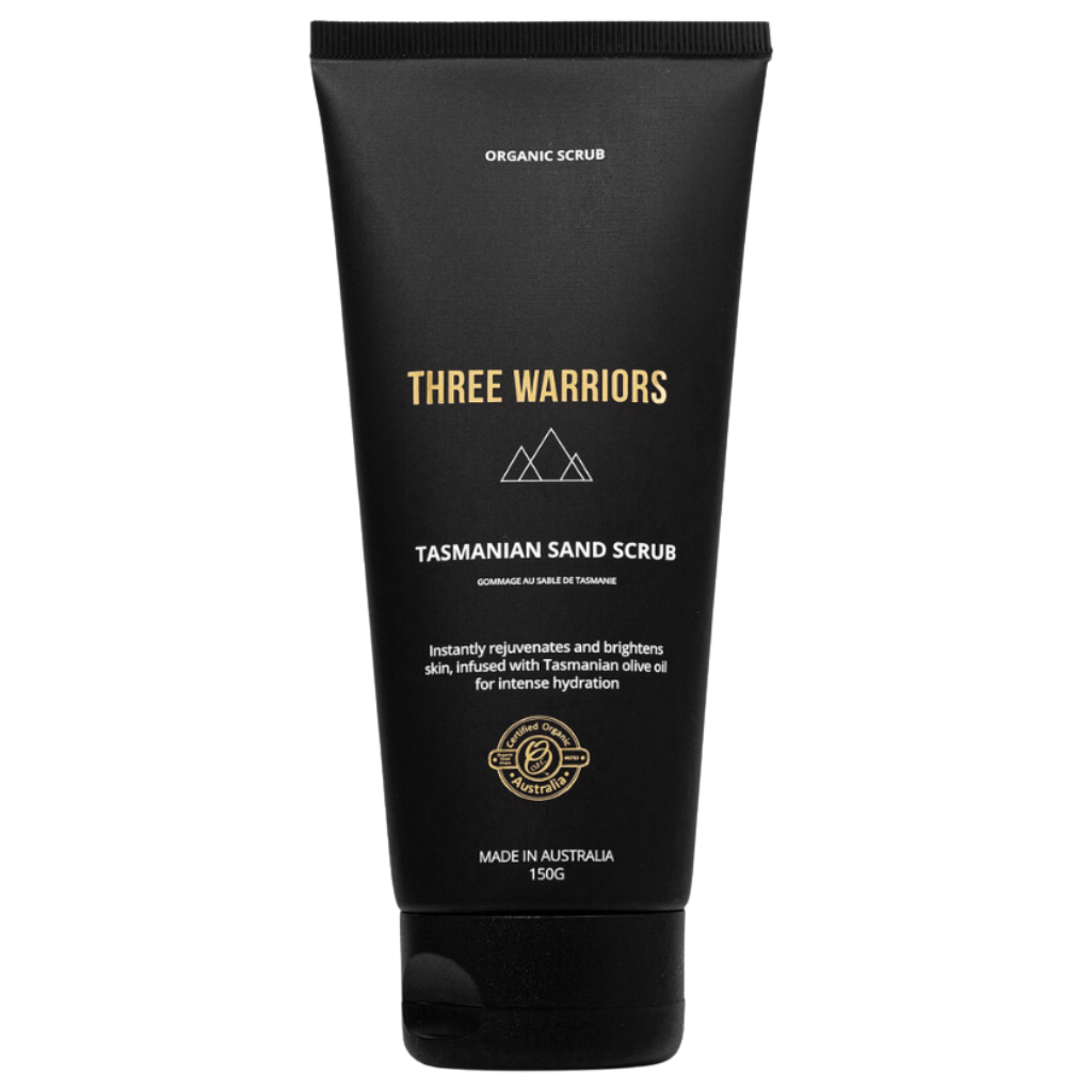 Three Warriors Exfoliating Tasmanian Sand Scrub NZ | Adore Beauty