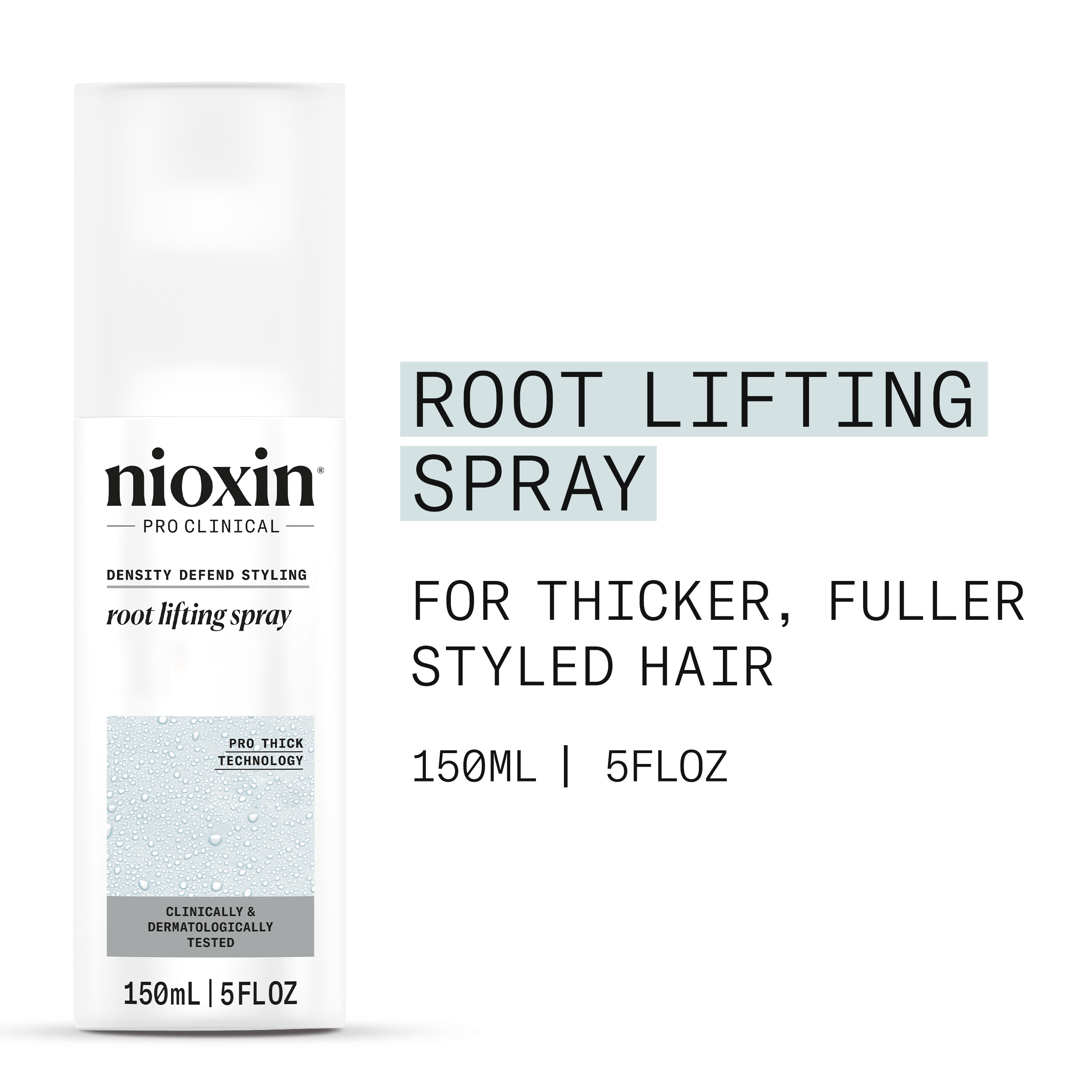 Nioxin Density Defend Styling Root Lifting Spray - Hair Thickening ...