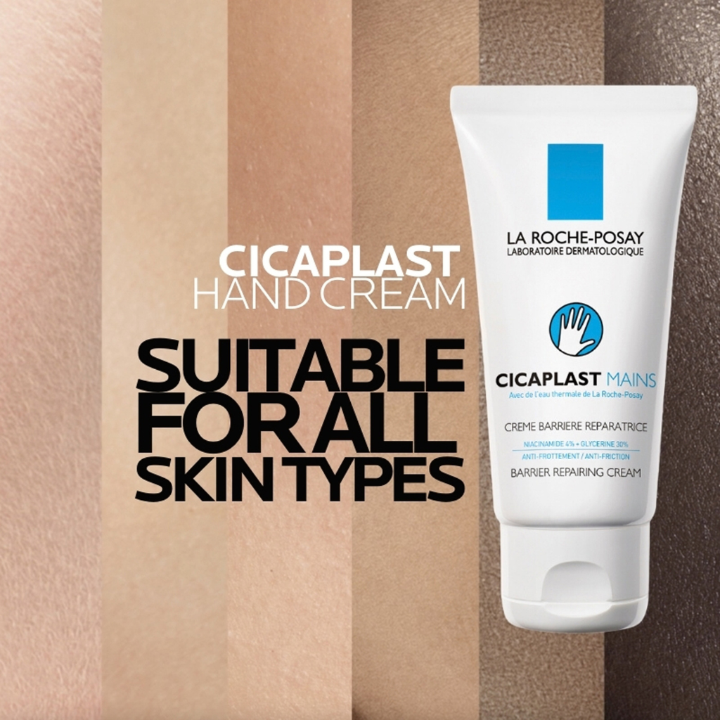 La Roche-Posay Cicaplast Hand Cream 50ml NZ | Adore Beauty