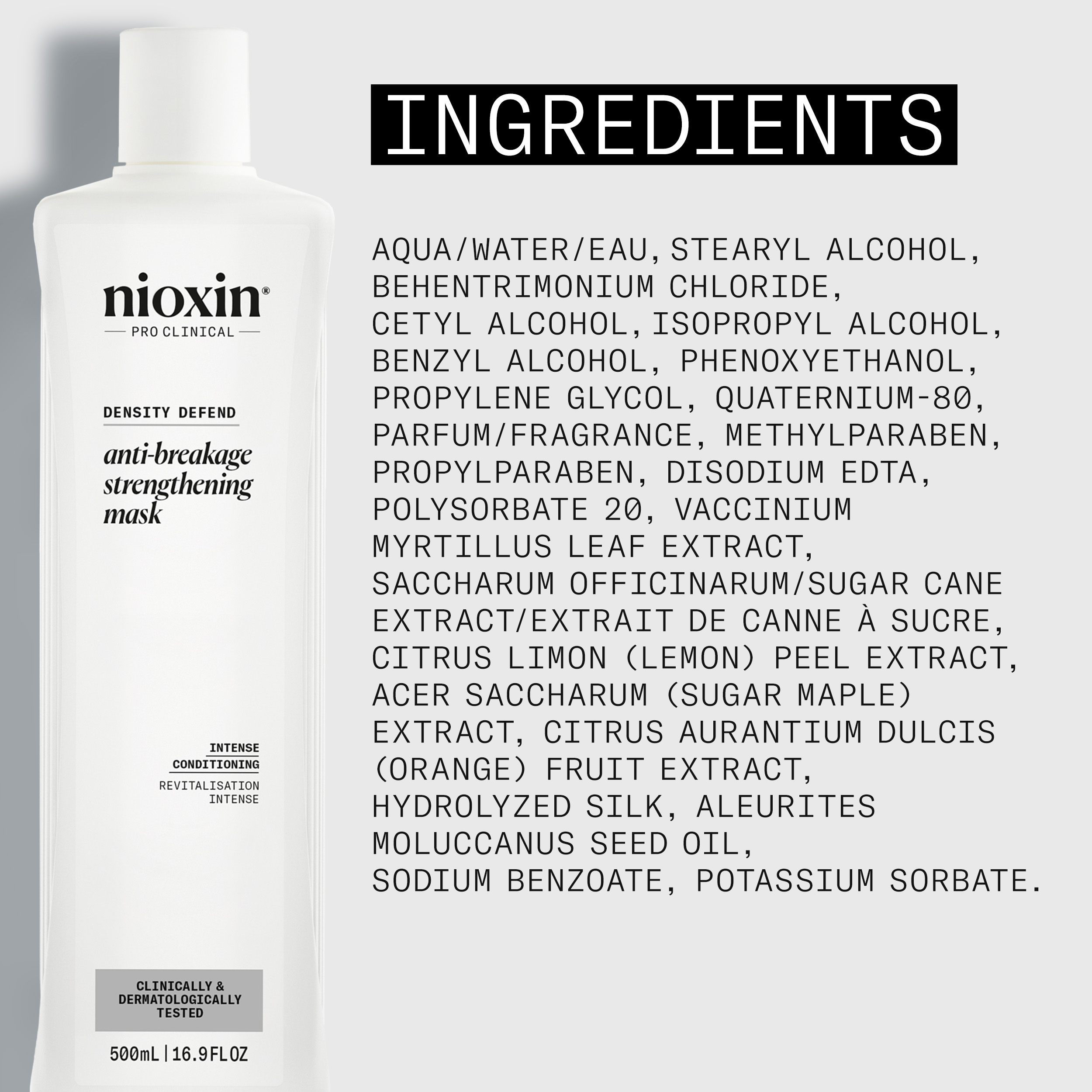 Nioxin Density Defend Anti-breakage Strengthening Mask - Hair ...