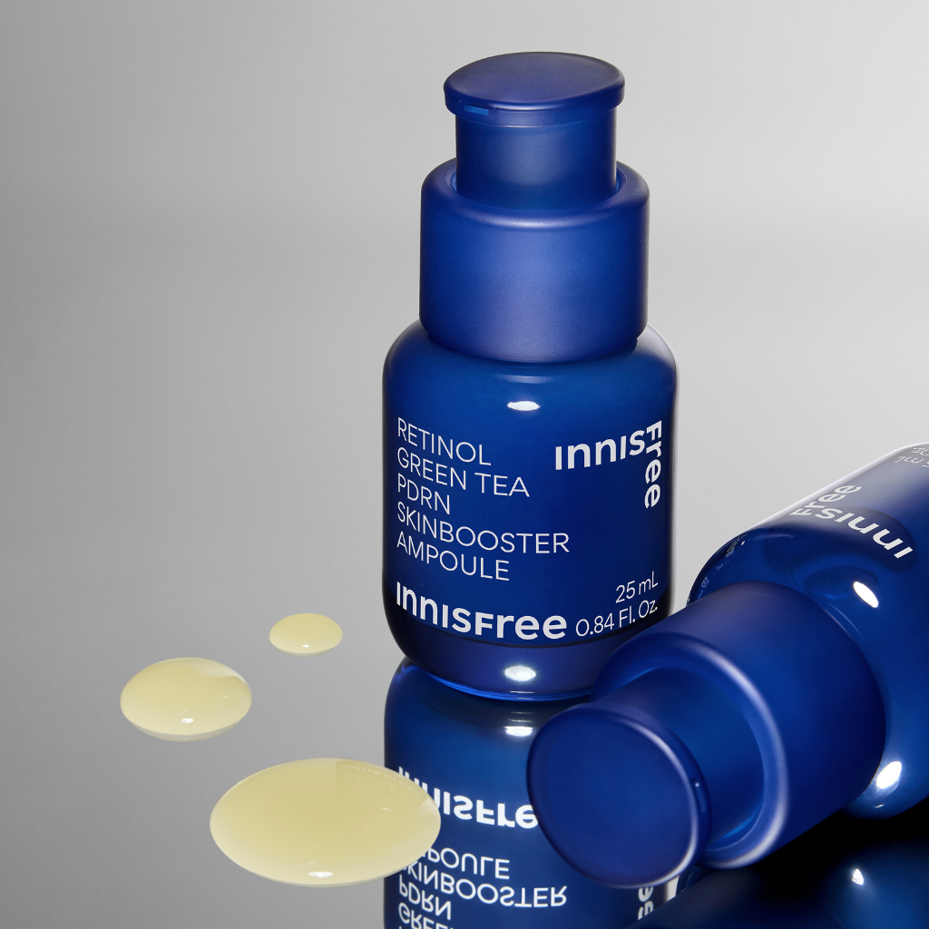 INNISFREE Retinol Green Tea PDRN Skin Booster Ampoule Set NZ | Adore Beauty