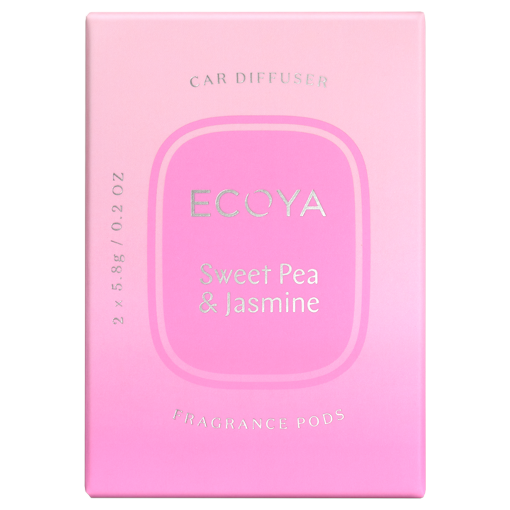 ECOYA Sweet Pea & Jasmine Car Diffuser Refill NZ | Adore Beauty