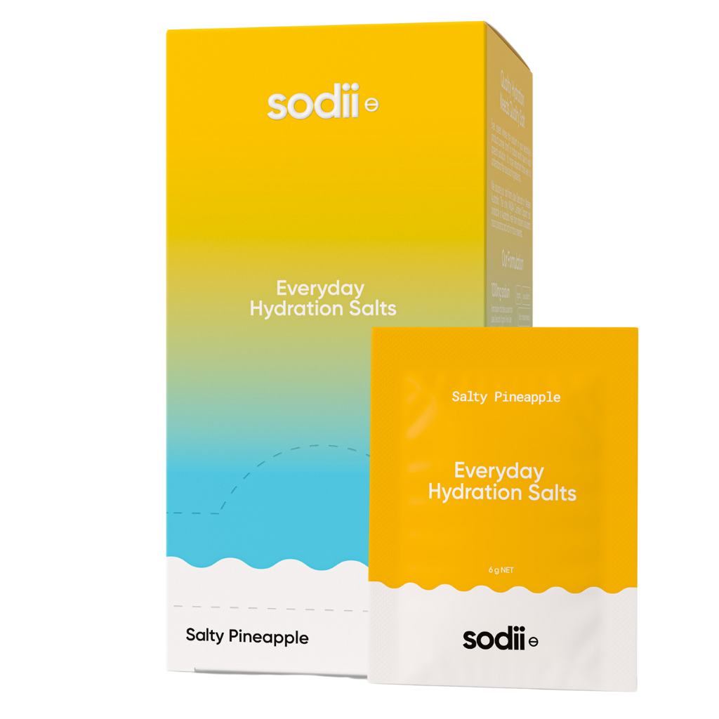 Sodii Everyday Hydration Salts - 30 Sachets - Salty Pineapple NZ ...