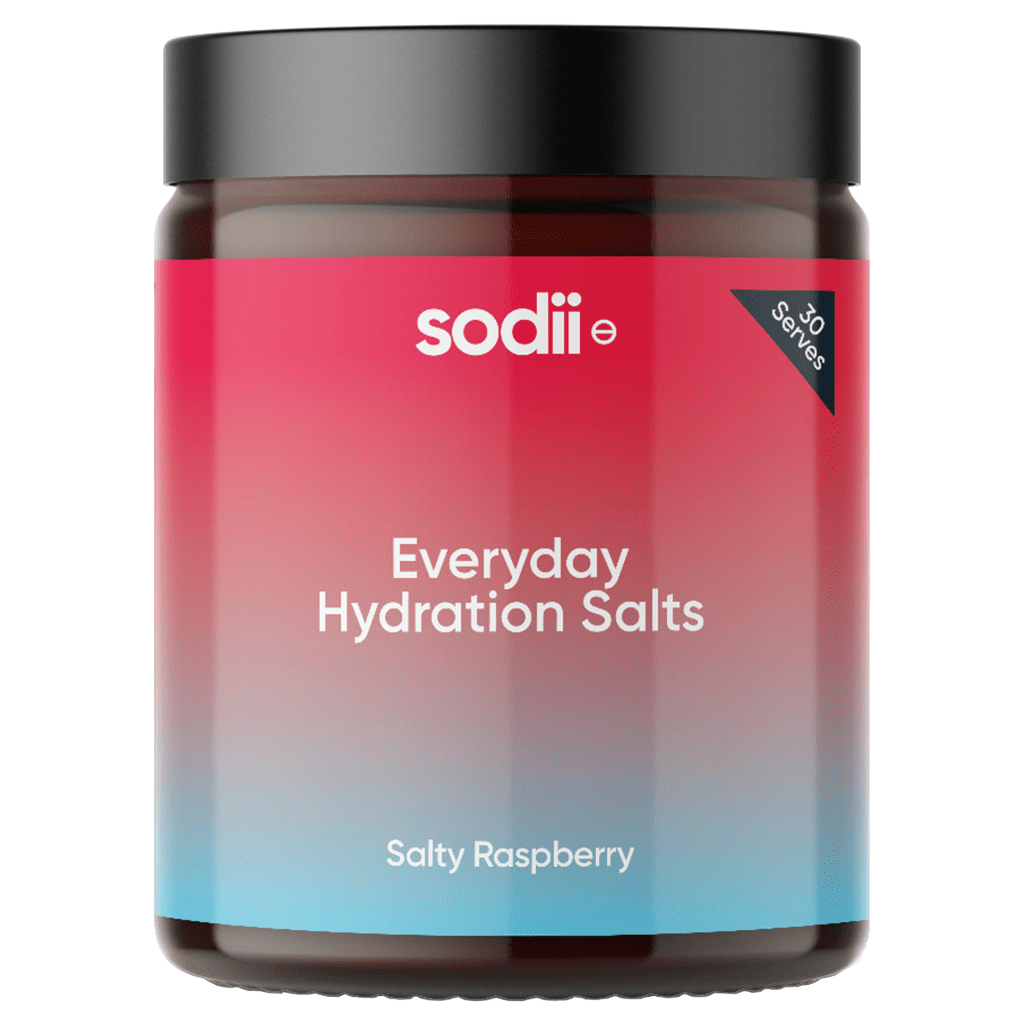Sodii Everyday Hydration Salts - Tub - Salty Raspberry NZ | Adore Beauty