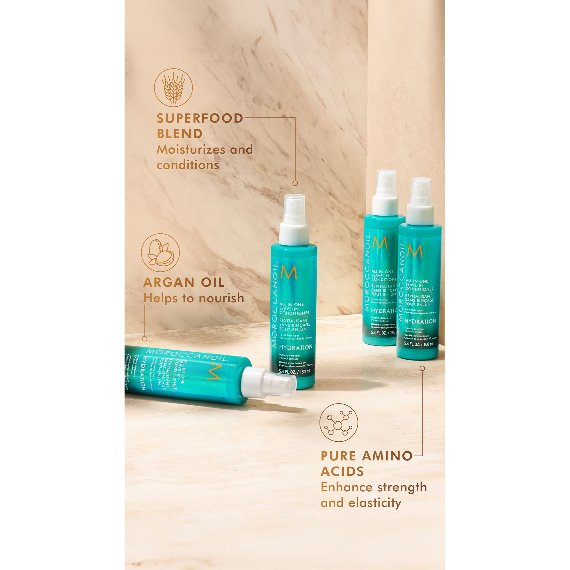 Moroccanoil All in One Leave- In Conditioner 50ml NZ | Adore Beauty