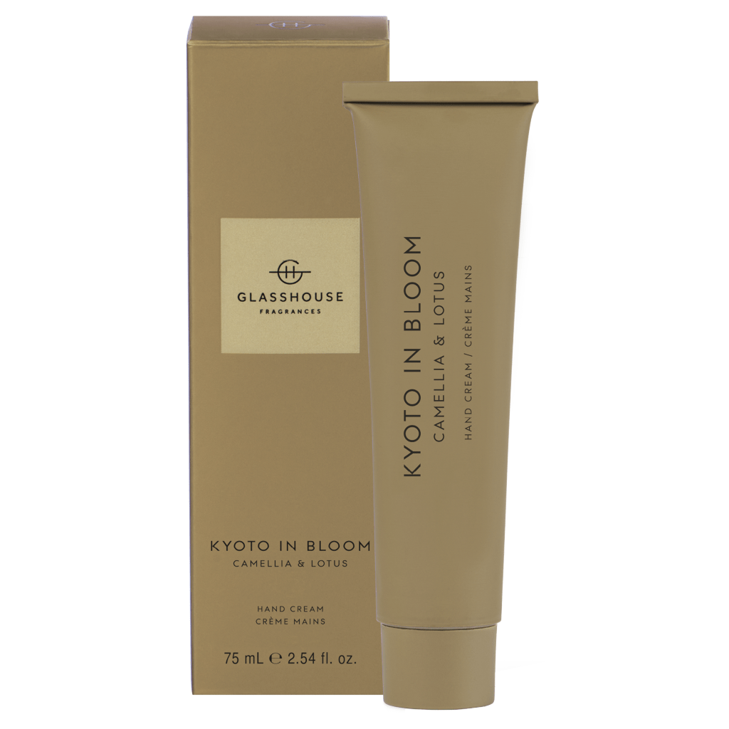 Glasshouse Fragrances 75ml Hand Cream - KYOTO IN BLOOM NZ | Adore Beauty