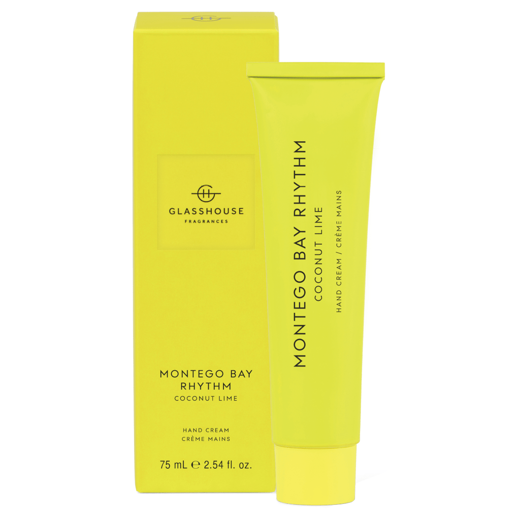 Glasshouse Fragrances 75ml Hand Cream - MONTEGO BAY RHYTHM NZ | Adore ...