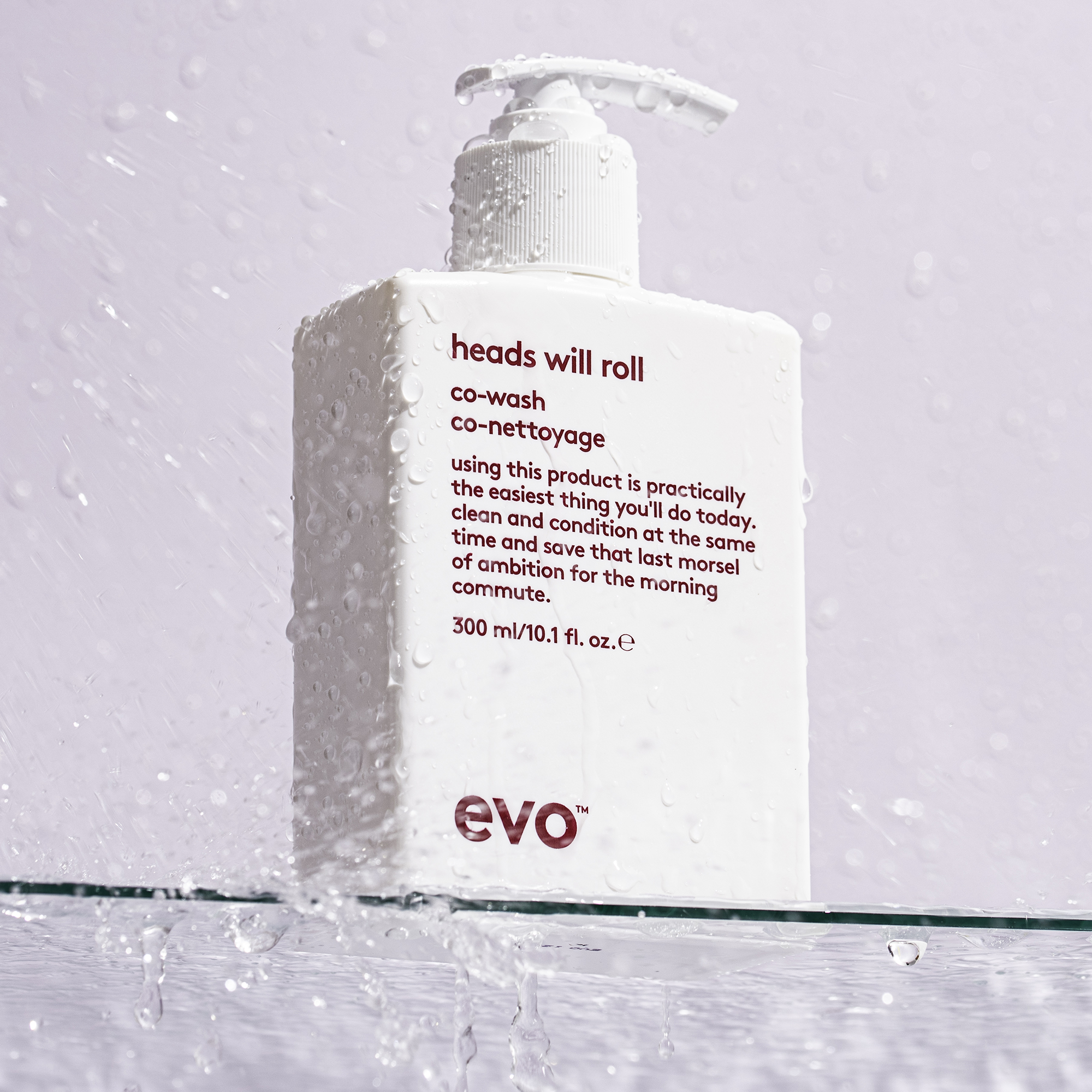 evo heads will roll co-wash 300ml NZ | Adore Beauty