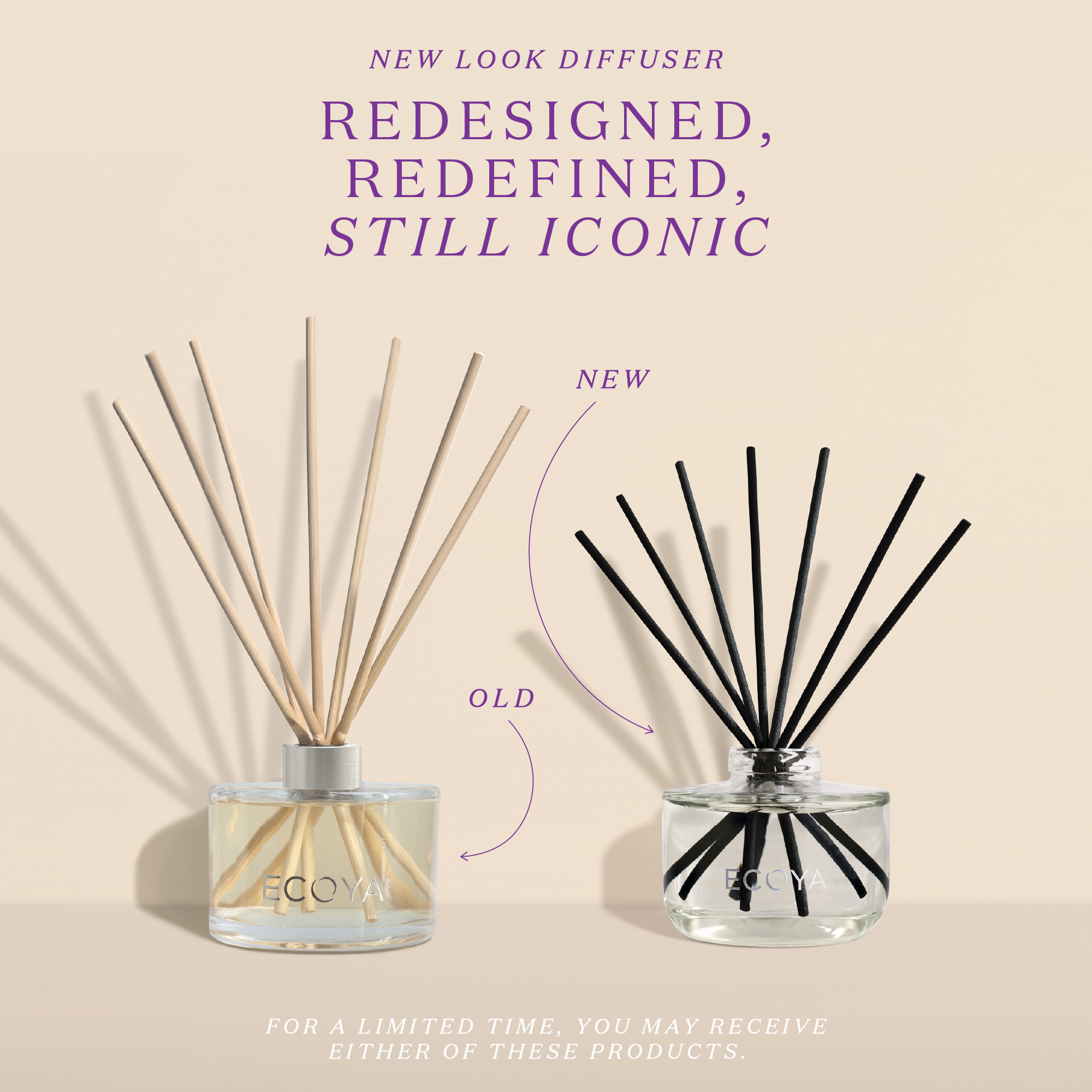 ECOYA Reed Diffuser Mandarin Gin 200ml NZ | Adore Beauty