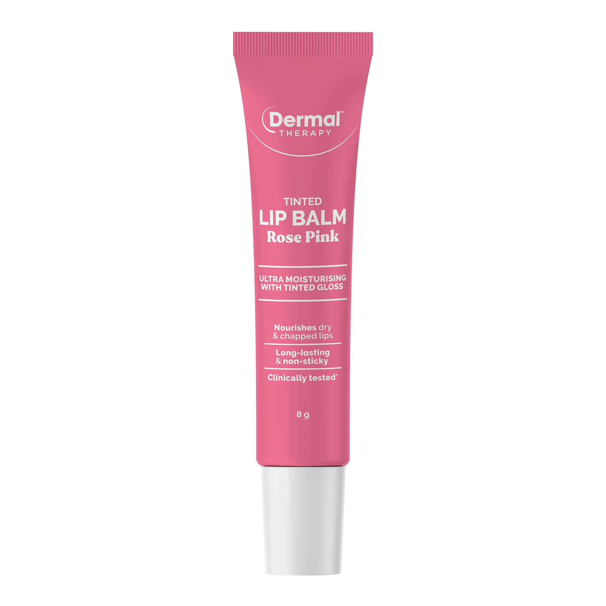 Dermal Therapy Tinted Lip Balm - Rose Pink NZ | Adore Beauty