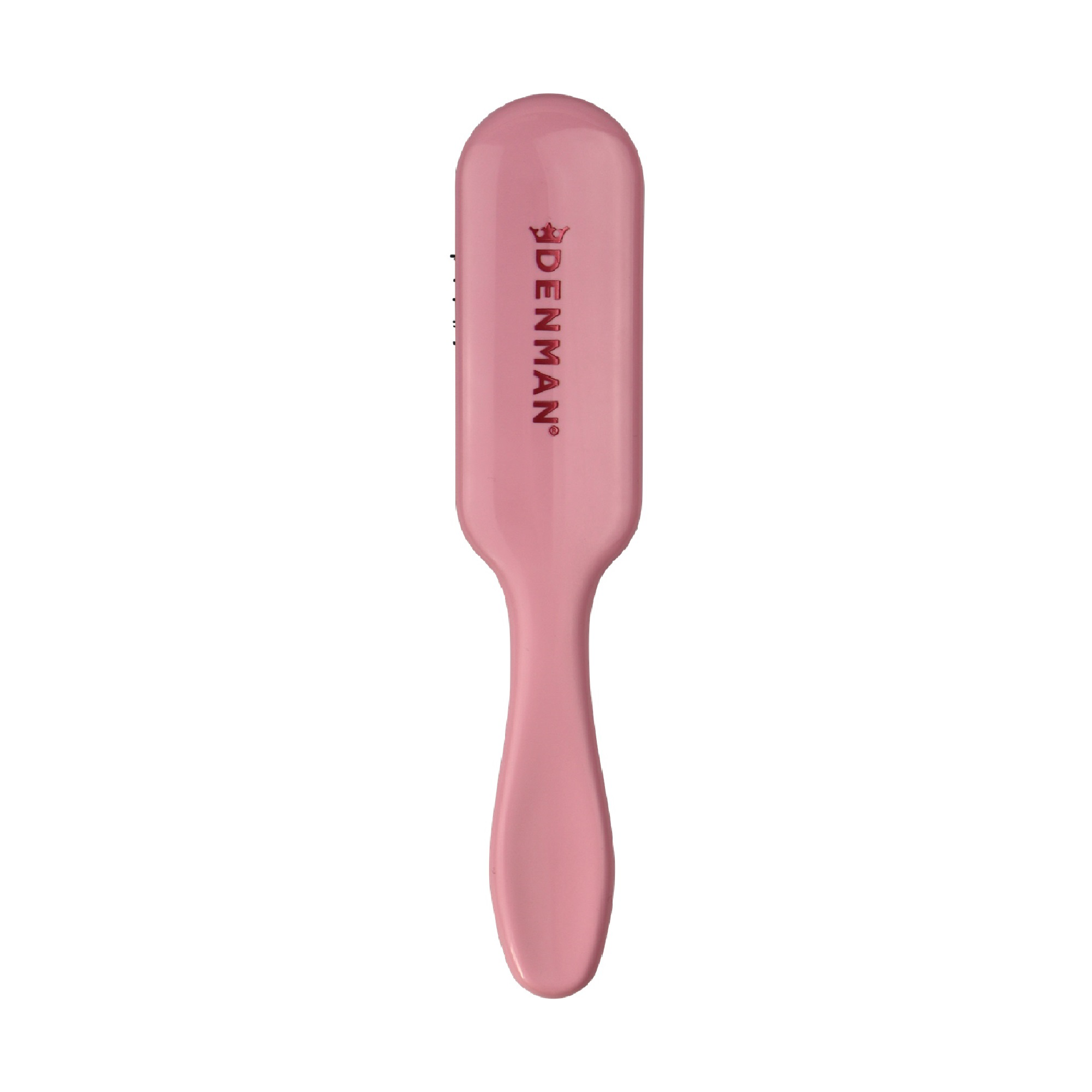 Denman D90 Pastel Pink Tangle Tamer Ultra Mini Brush NZ | Adore Beauty