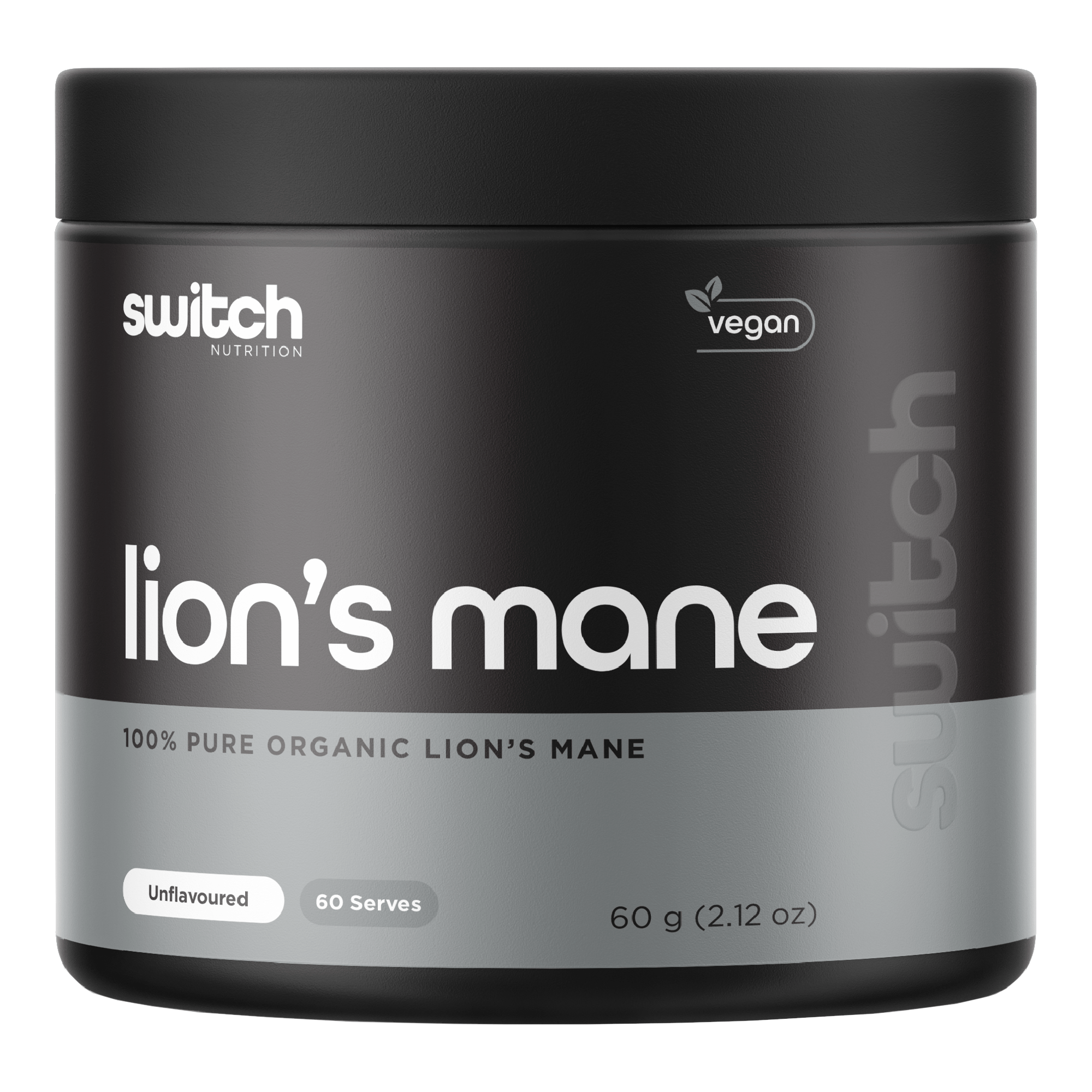 Switch Nutrition Lions Mane Powder (60 Serves) NZ | Adore Beauty