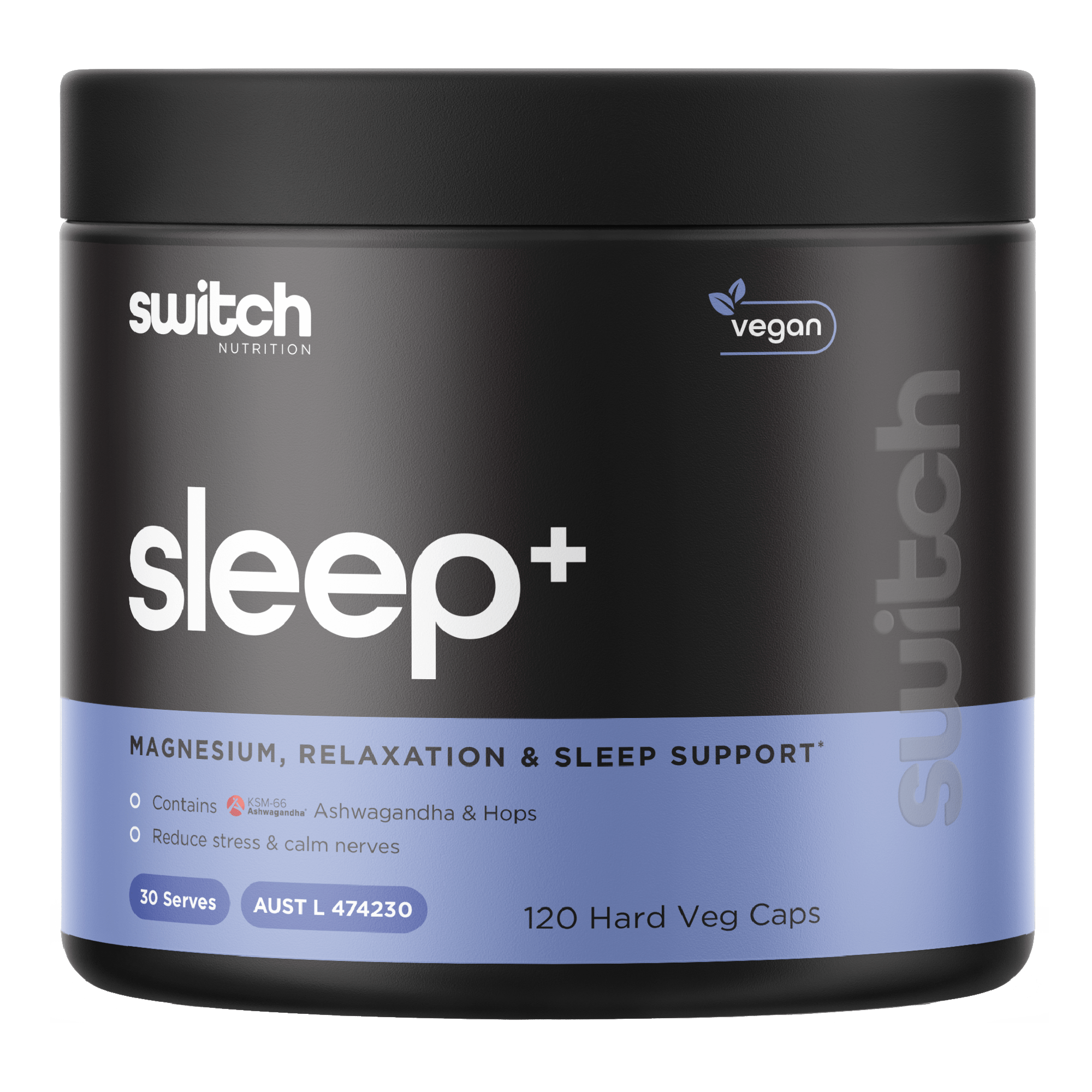 Switch Nutrition Sleep+ Switch Capsules - 120 Capsules NZ | Adore Beauty