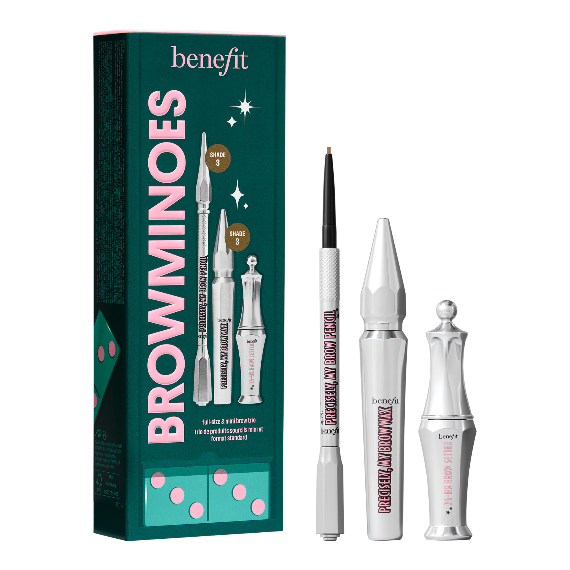 Benefit Cosmetics BROWminoes Brow Hero Set NZ | Adore Beauty