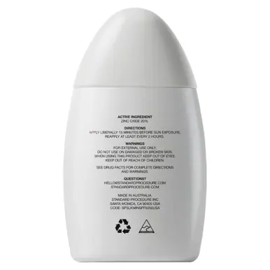 Standard Procedure Silk Mineral SPF50 Sunscreen NZ | Adore Beauty