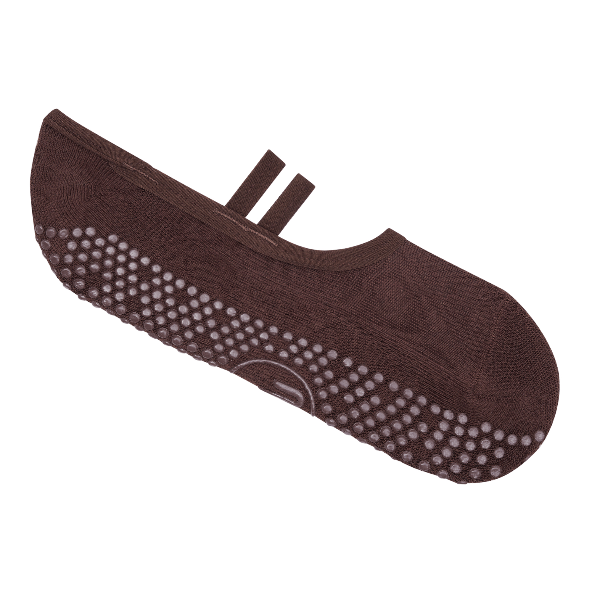 MoveActive Ballet Non Slip Grip Socks - Espresso NZ | Adore Beauty