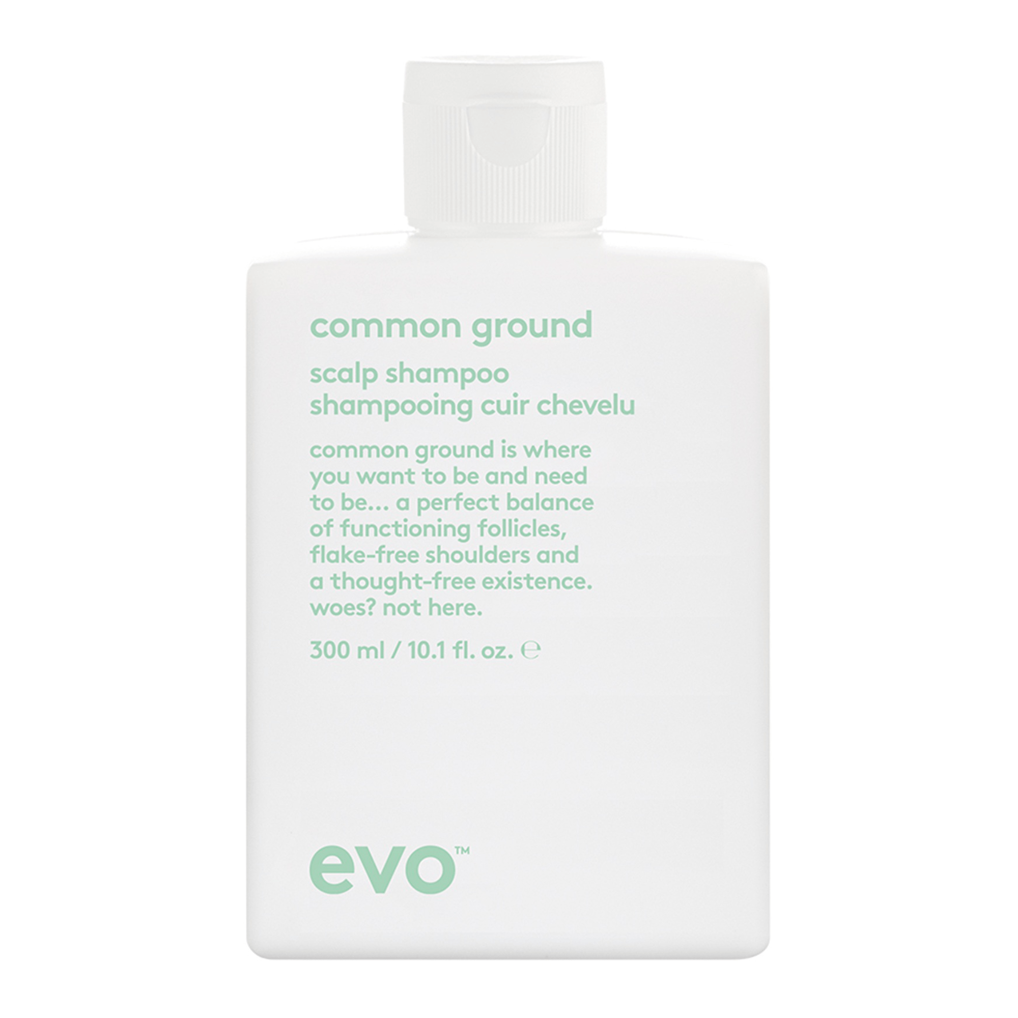 evo common ground scalp shampoo 300ml NZ | Adore Beauty