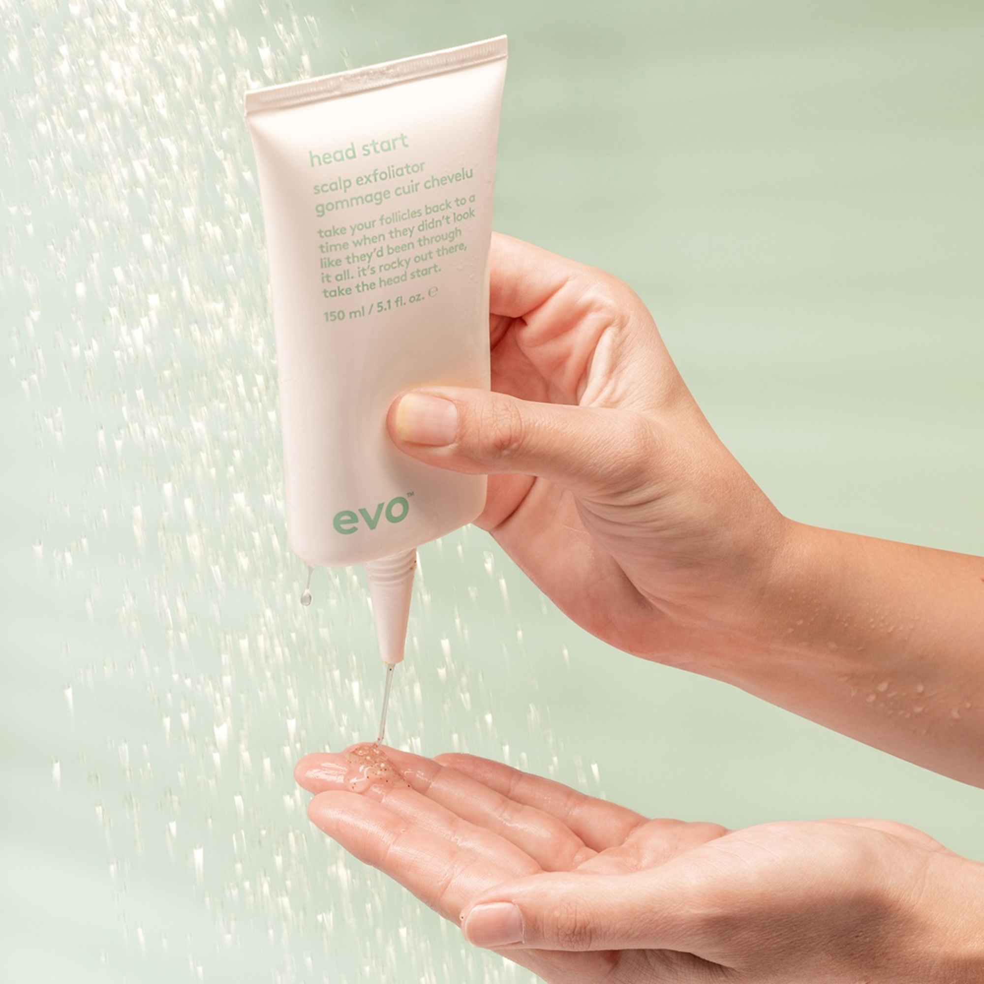 evo head start scalp exfoliator 150ml NZ | Adore Beauty