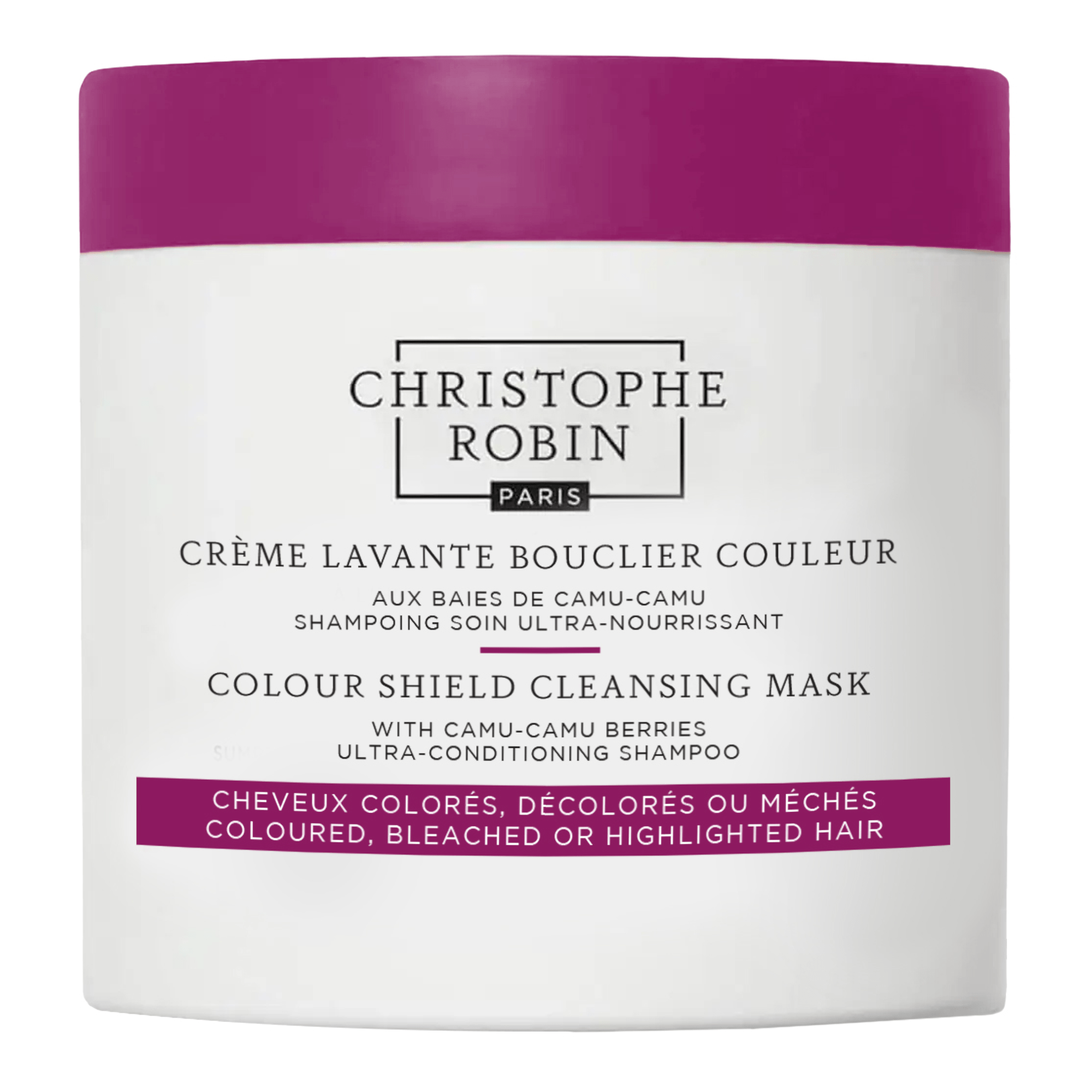 Christophe Robin Colour Shield Cleansing Mask 250ml NZ | Adore Beauty