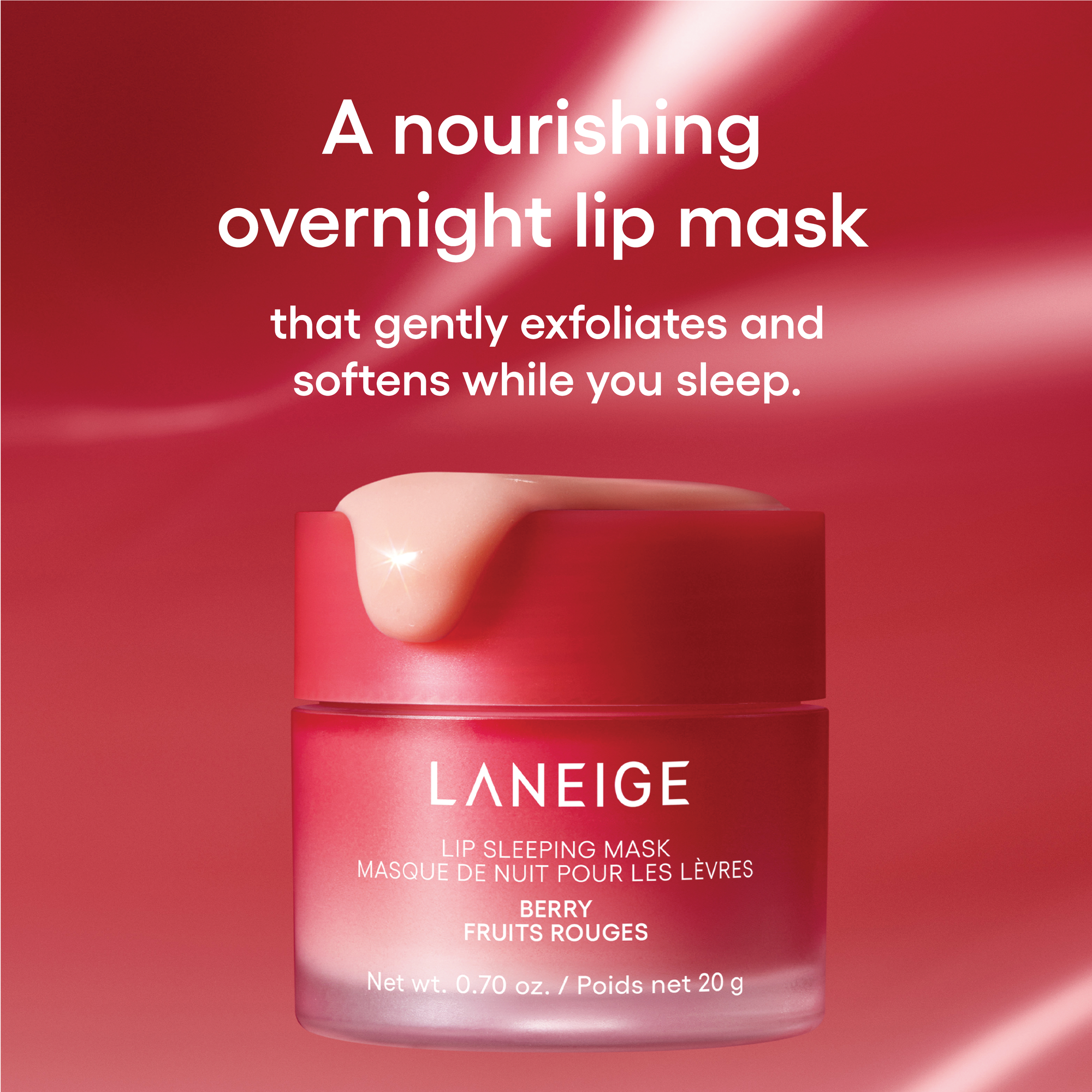 Laneige Lip Sleeping Mask Berry 20g NZ | Adore Beauty