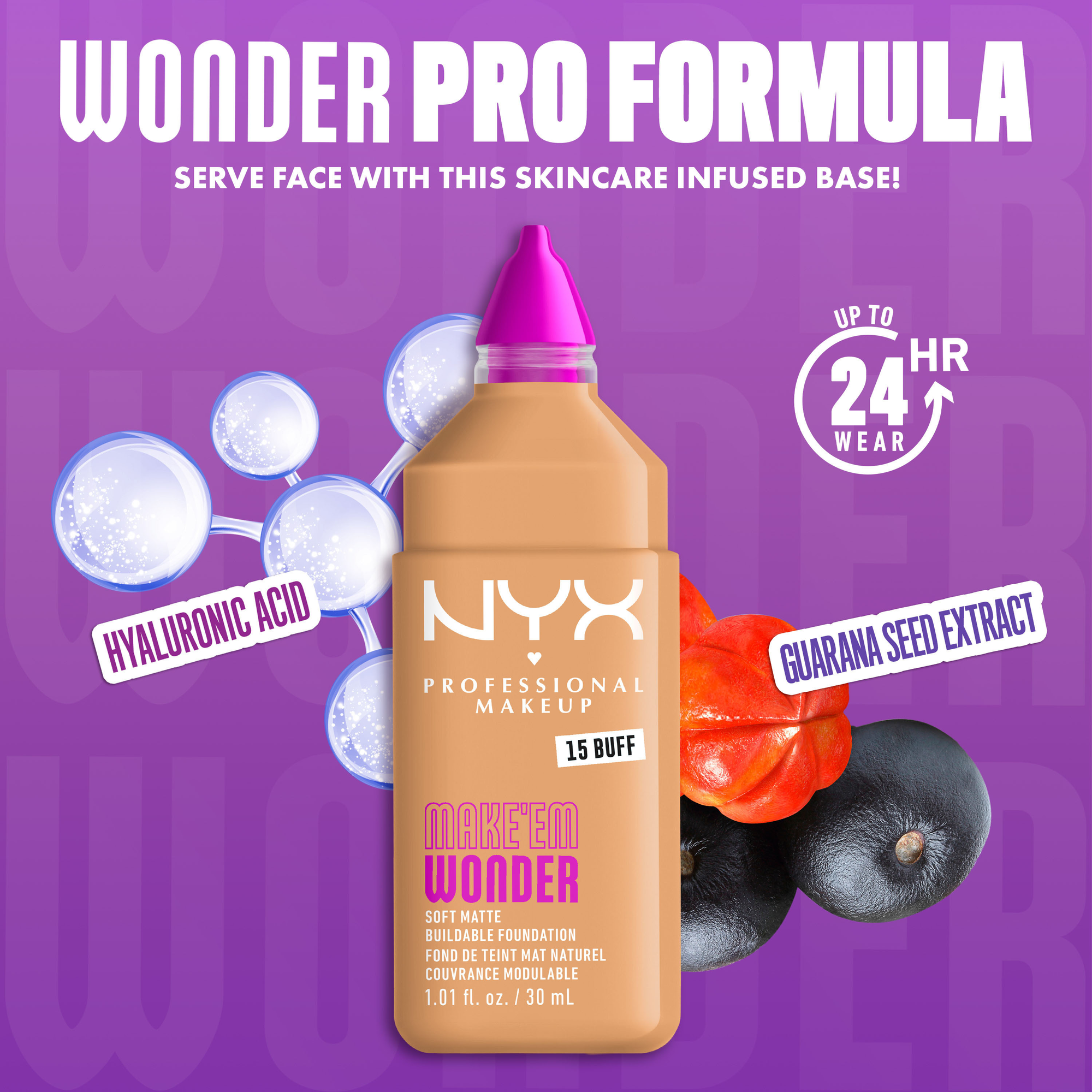 NYX Professional Makeup Make 'Em Wonder Foundation NZ | Adore Beauty
