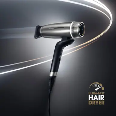 GHD speed professional hair dryer in titanium black NZ | Adore Beauty