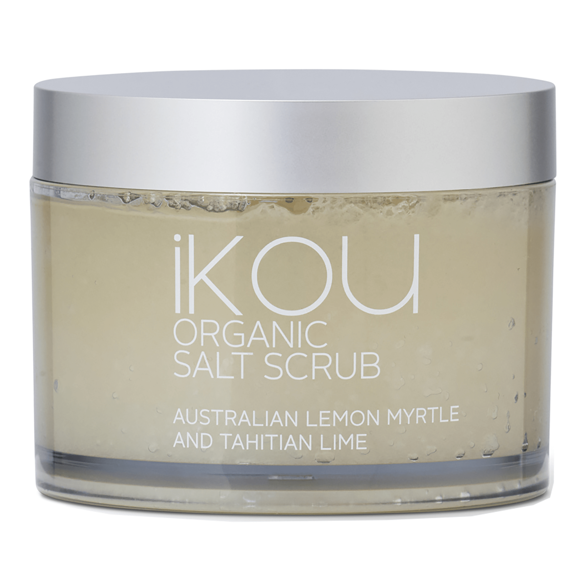 iKOU Organic Lemon Myrtle Salt Scrub 350g NZ | Adore Beauty