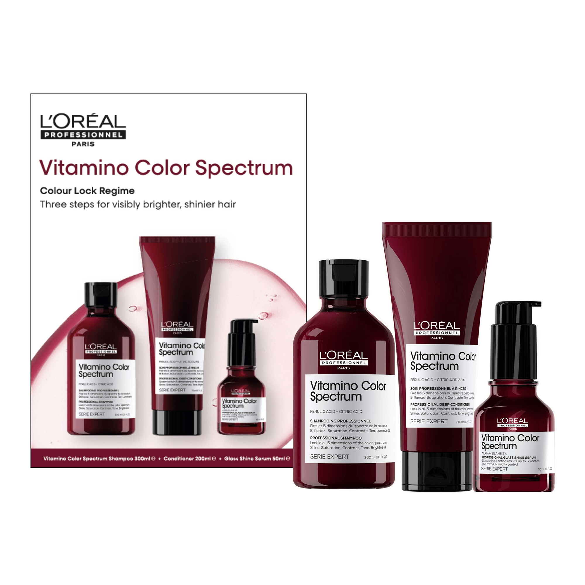 L'Oreal Professionnel Vitamino Color Spectrum Trio NZ | Adore Beauty